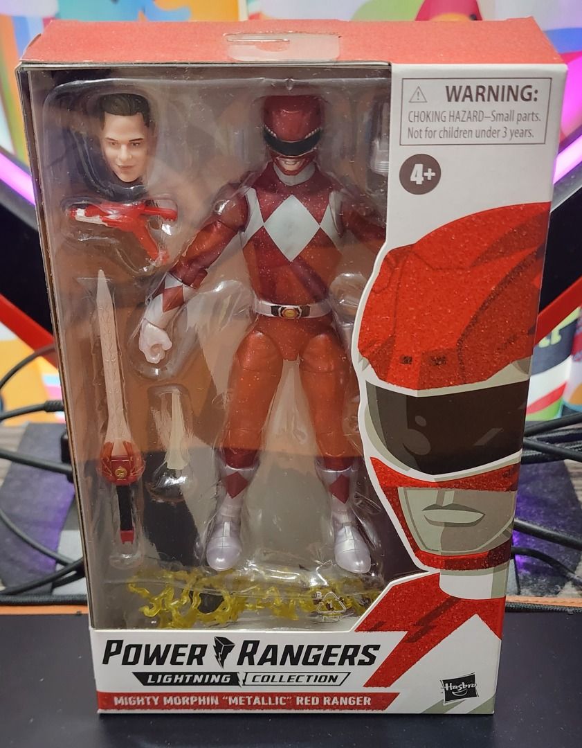 Hasbro Power Rangers Lightning Collection Mighty Morphin Power Rangers ...
