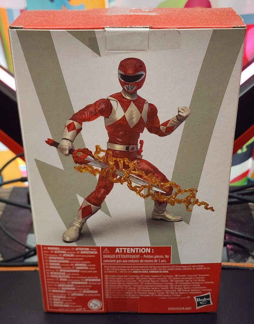 Hasbro Power Rangers Lightning Collection Mighty Morphin Power Rangers ...