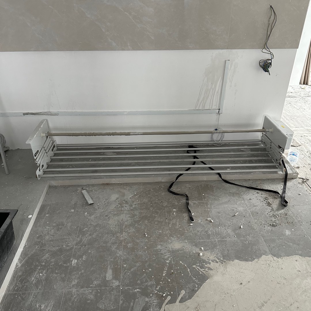 HDB Original Clothes Drying Rack Retractable, Furniture & Home Living ...