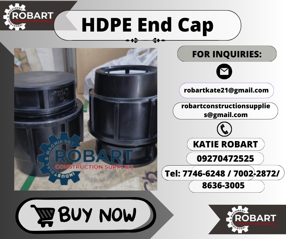 HDPE End Cap, Commercial & Industrial, Construction Tools & Equipment ...