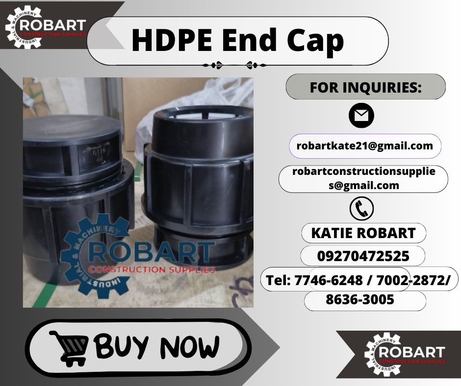 HDPE End Cap, Commercial & Industrial, Construction Tools & Equipment ...