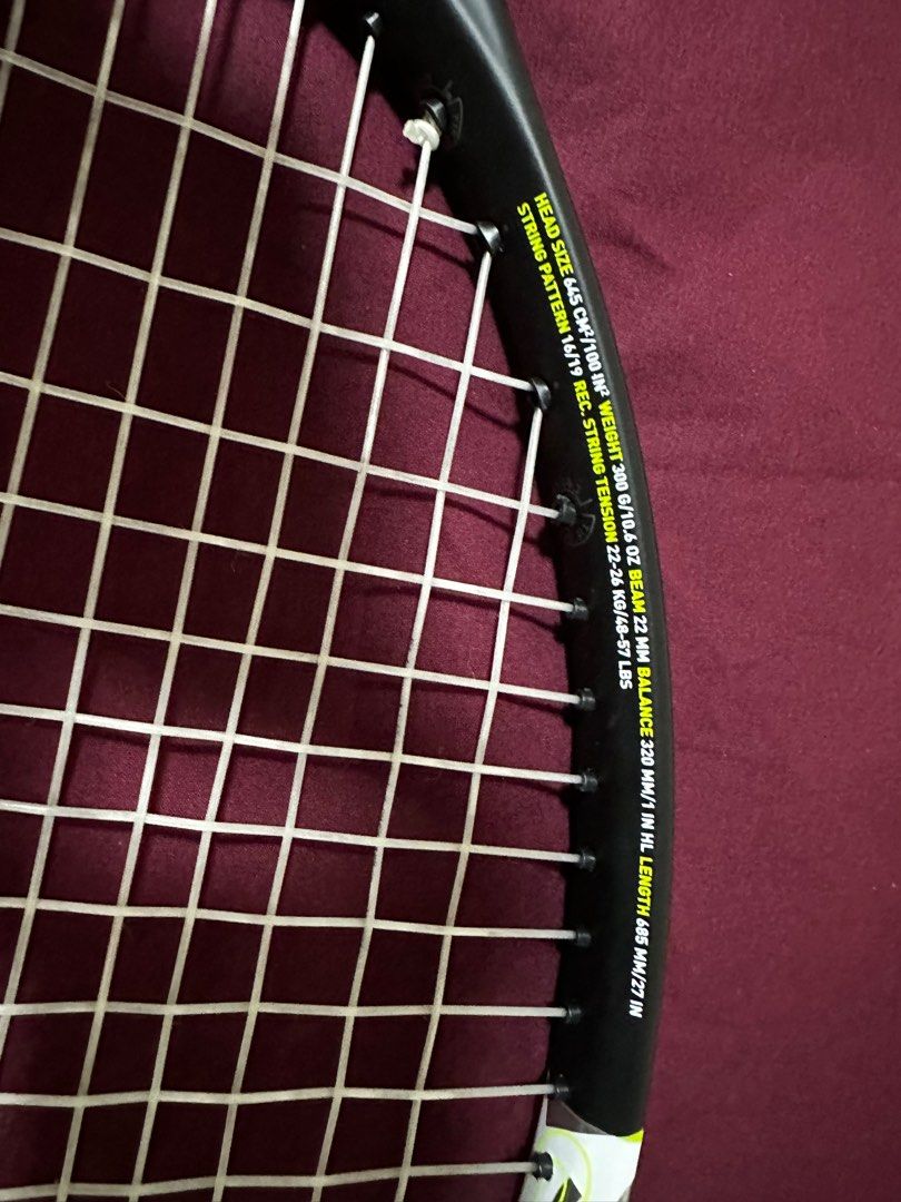 Head Speed MP Graphene XT Tennis Racket, Sports Equipment, Sports ...