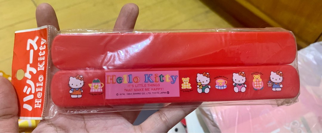 Hello Kitty Chopsticks Case, Hobbies & Toys, Memorabilia & Collectibles, Vintage Collectibles on ...