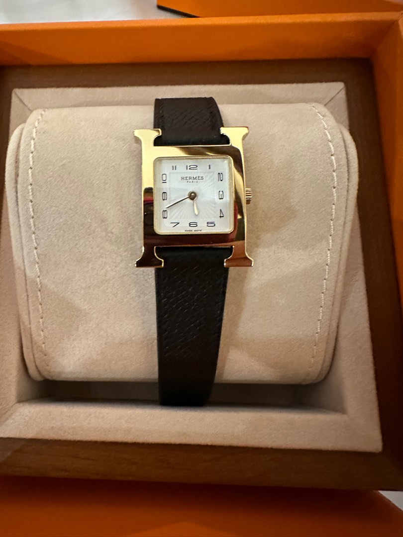 Cheapest!!! Hermes watch H Heur in pm size 21mm, Women's Fashion ...