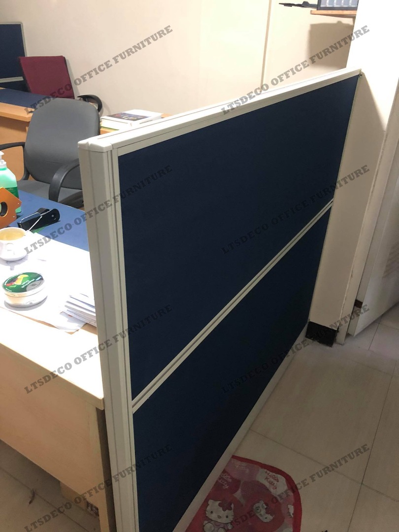 HIGH PANEL OFFICE PARTITION / OFFICE FURNITURE, Furniture & Home Living ...