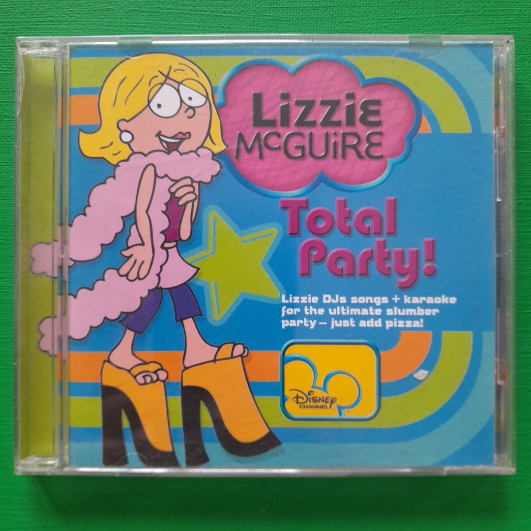 DISNEY HILARY DUFF LIZZIE MCGUIRE 2004 "LIZZIE MCGUIRE TOTAL PARTY" CD ...