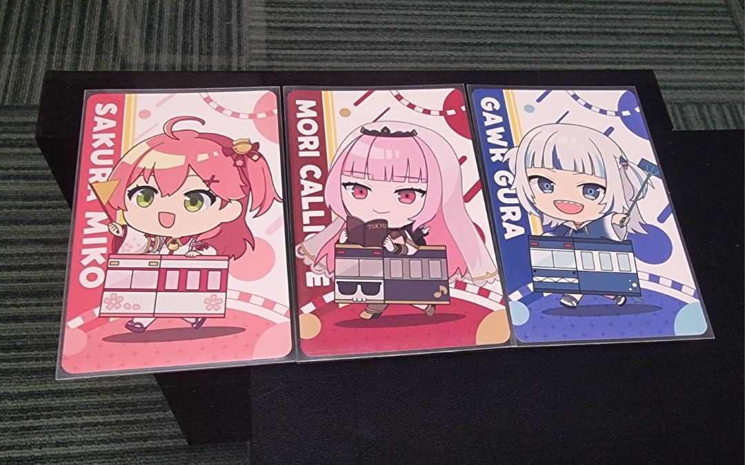 Hololive in Tokyo Station Sakura Miko, Mori Calliope & Gawr Gura Chibi ...