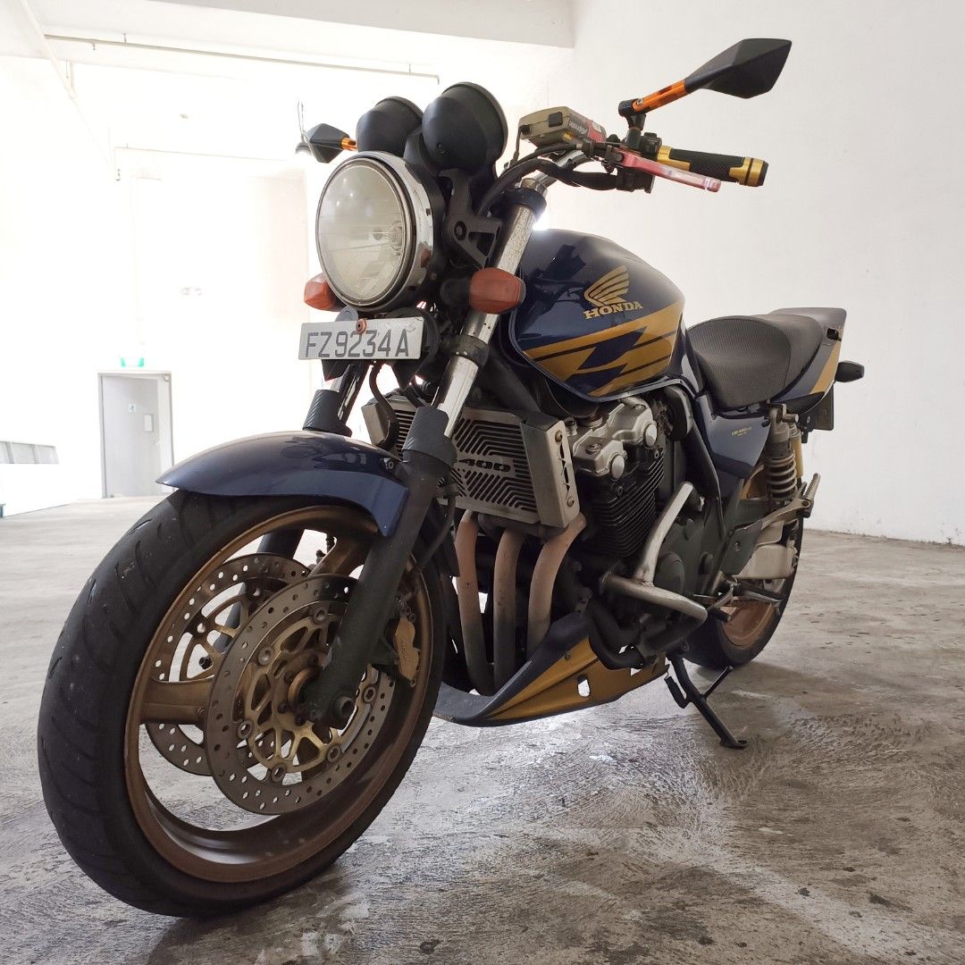 Honda CB400 SPEC 3 (Blue Flame), Motorcycles, Motorcycles for Sale, Class 2A on Carousell