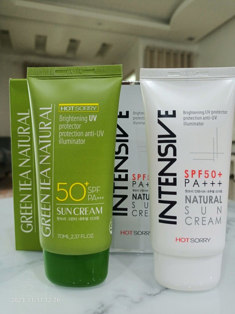 HOT SORRY SUNCREAM 70ML, Beauty & Personal Care, Face, Face Care on ...