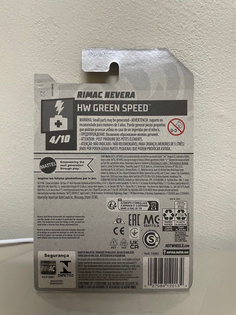 Hotwheels Rimac Nevera, Hobbies & Toys, Toys & Games on Carousell