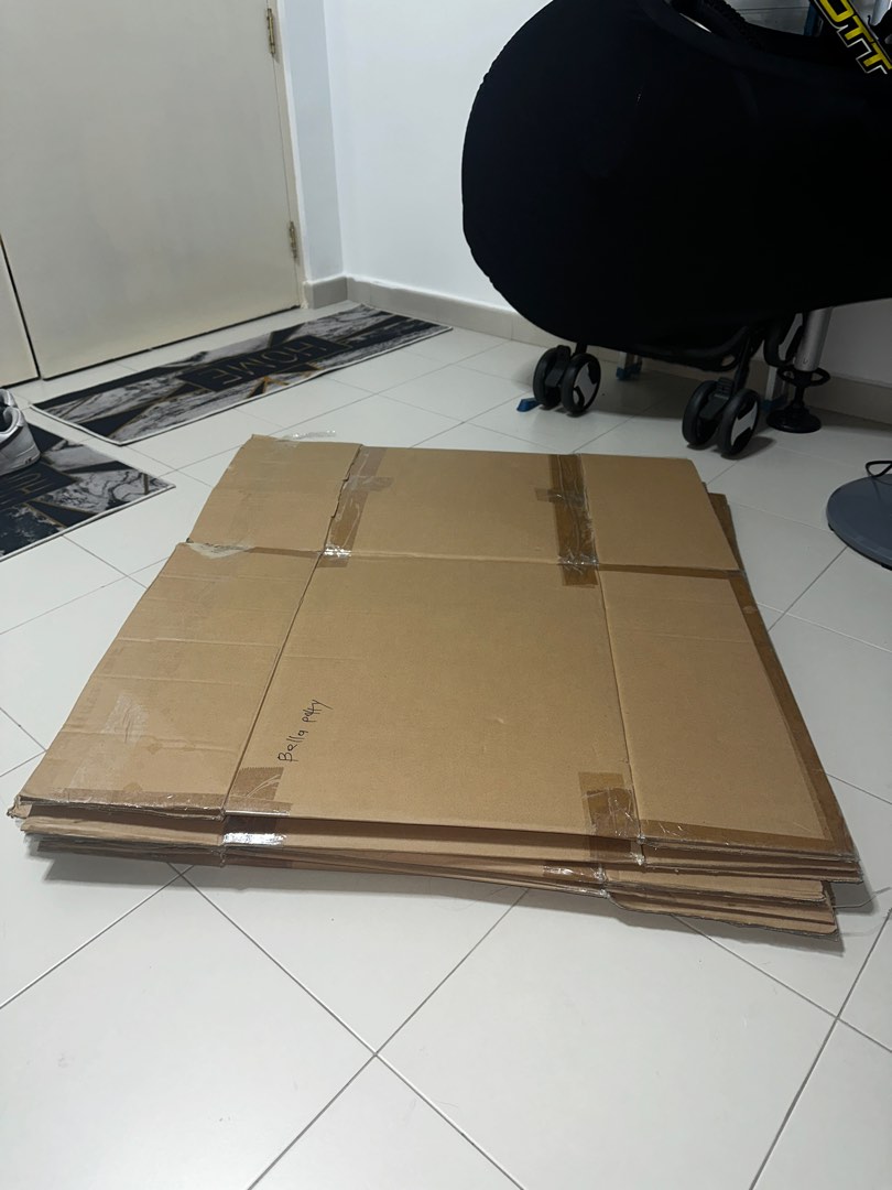 House moving carton boxes, Furniture & Home Living, Home Improvement ...