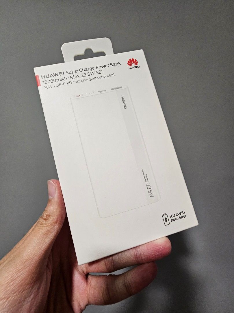 Huawei SuperCharge Power Bank 10000mAh (Max 22.5W SE) [White Color ...