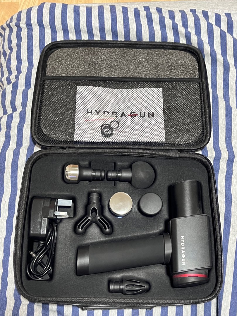 Hydragun massage gun, Health & Nutrition, Massage Devices on Carousell