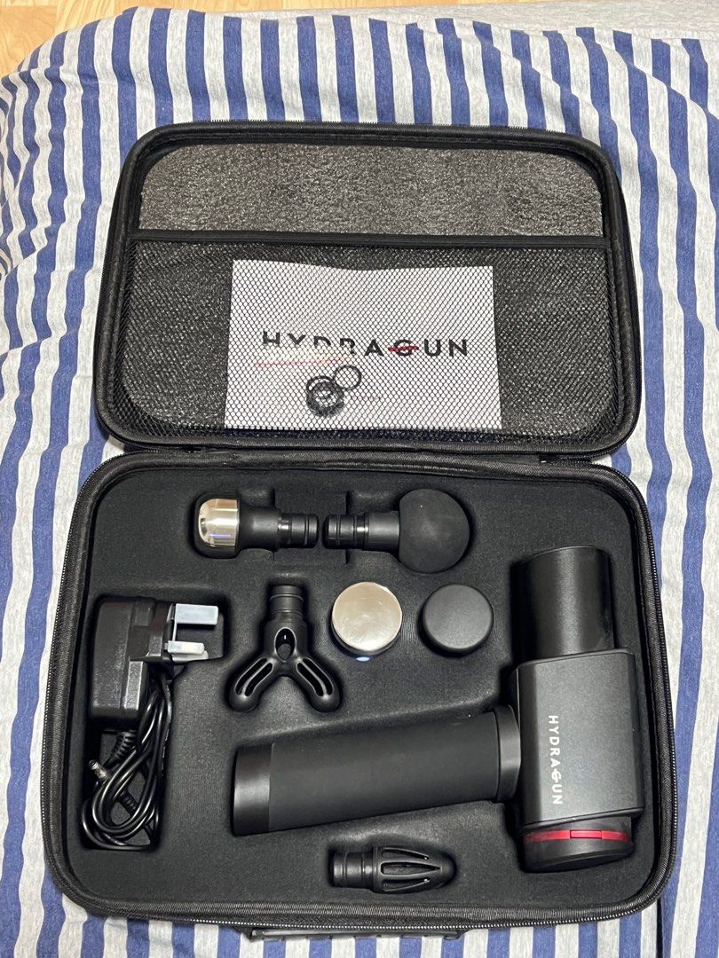 Hydragun massage gun, Health & Nutrition, Massage Devices on Carousell