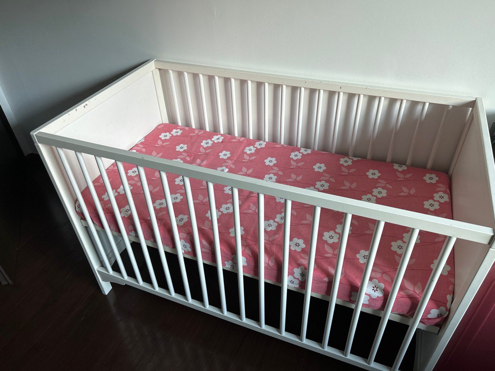 Free IKEA baby cot, Babies & Kids, Baby Nursery & Kids Furniture, Cots ...