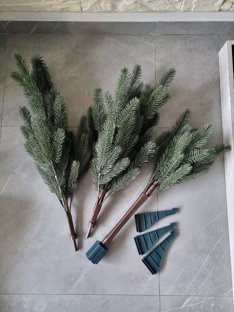 IKEA VINTERFINT Christmas tree 150 cm, Furniture & Home Living, Home ...