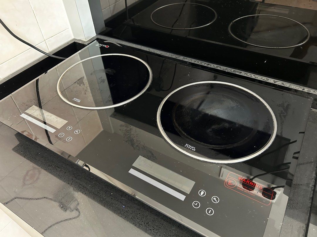 Induction and ceramic cooker hob, TV & Home Appliances, Kitchen ...
