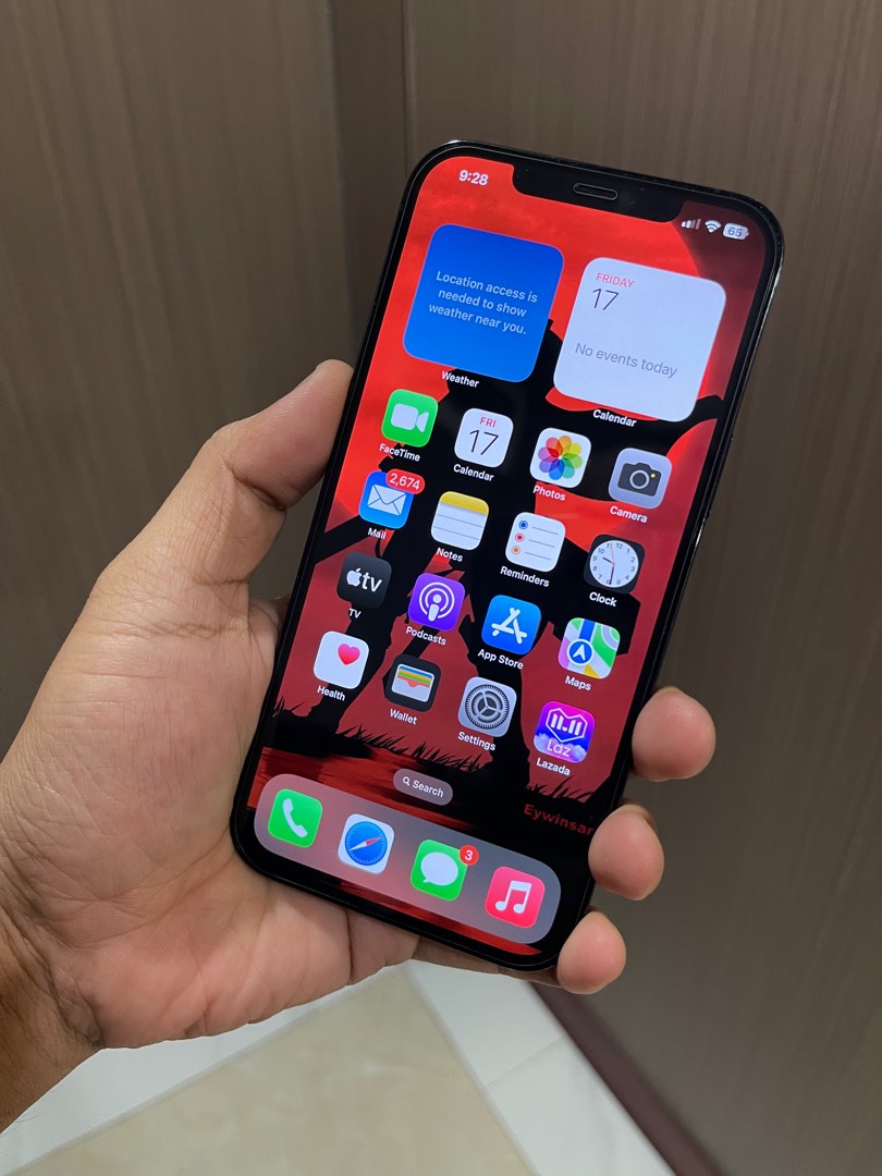 Iphone 12 Pro Max 128Gb Pacific Blue Factory Unlocked, Mobile Phones ...