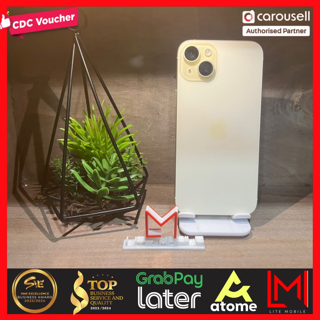 iPhone 15 Plus Yellow 128GB, Mobile Phones & Gadgets, Mobile Phones ...