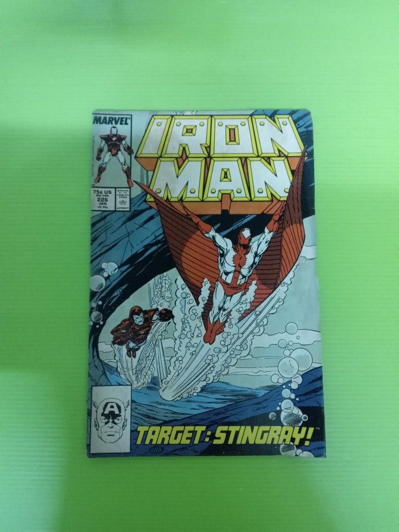 Iron Man #226 ( Bob Layton - Cover Art ) Marvel Copper Age Issue ...