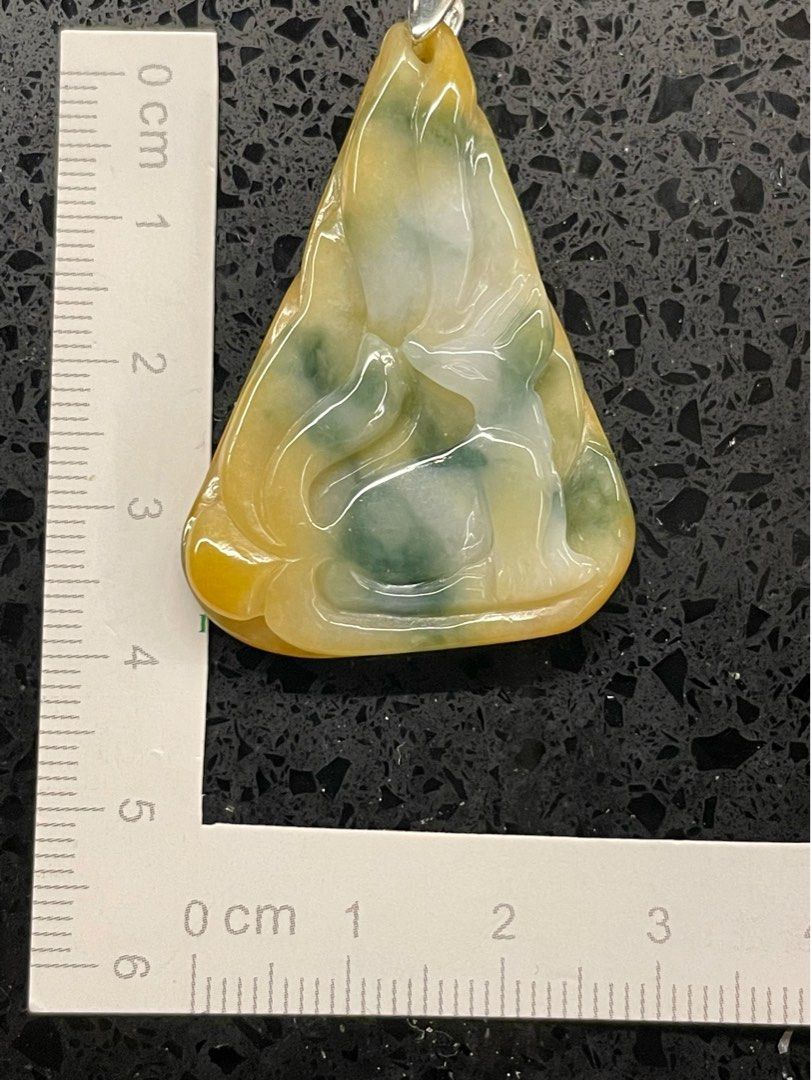 Jade 9 Tailed Fox Pendant, Women's Fashion, Jewelry & Organisers ...