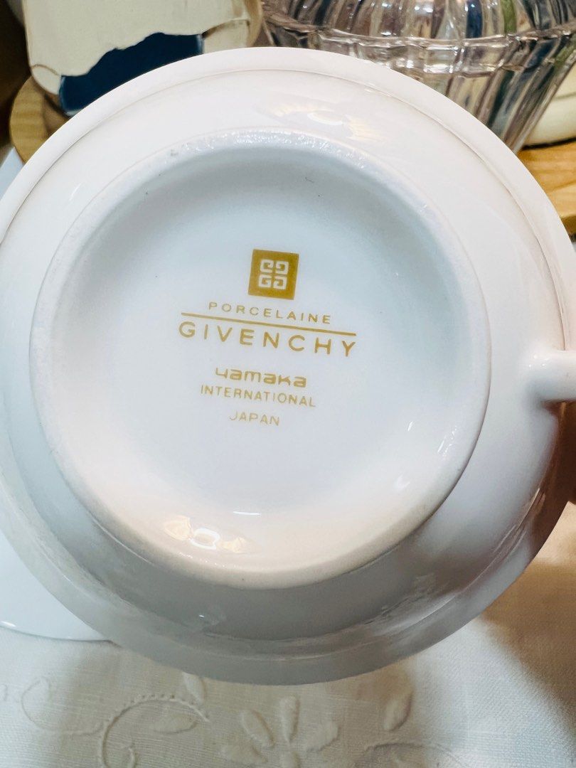 Japan Yamaka givenchy tea cup with saucer, Furniture & Home Living ...