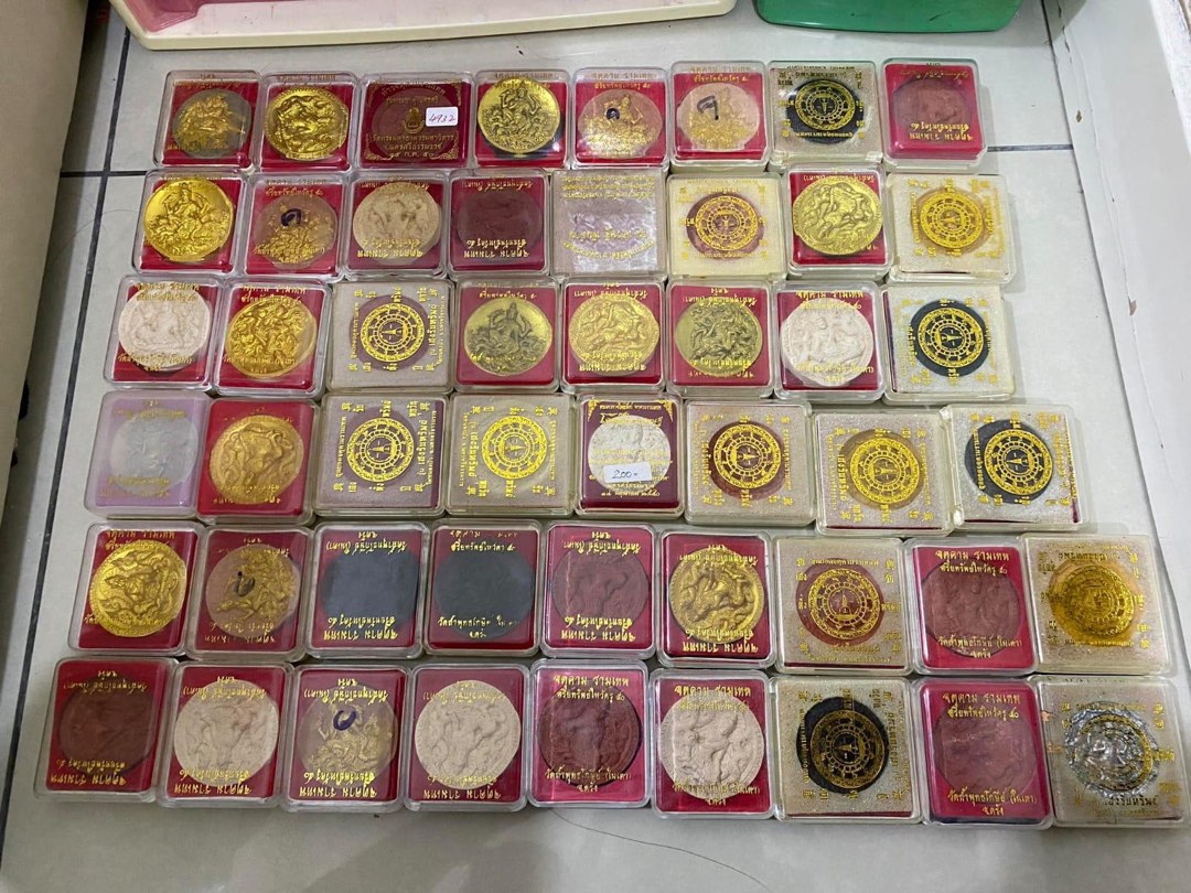 Jatukam Amulets with temple box, Hobbies & Toys, Memorabilia ...