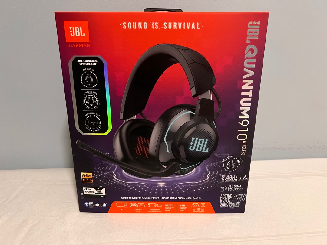 JBL QUANTUM 910 WIRELESS, Audio, Headphones & Headsets on Carousell