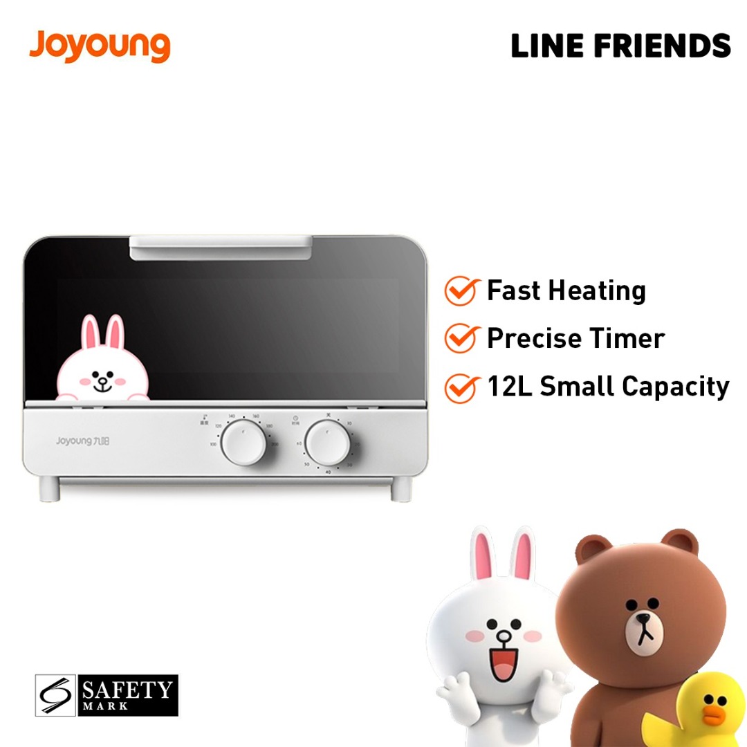 Joyoung Line Cony Classic White Oven 12L | Multifunctional Mini Baking ...