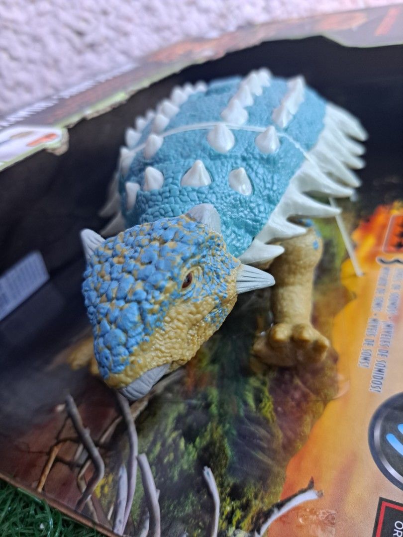 Jurassic World Camp Cretaceous BUMPY ANKYLOSAURUS Dinosaur, Hobbies ...