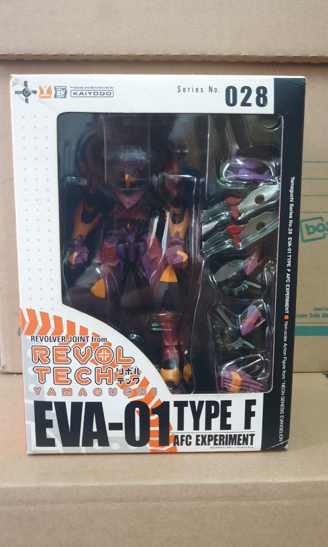 Kaiyodo Revoltech Neon Genesis Evangelion Eva-01 Type-f ACF Experiment ...