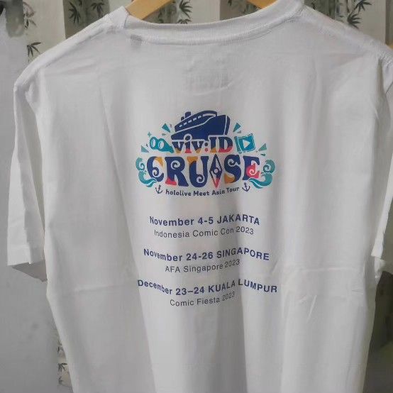 Kaos Anime Vtuber VIV:ID Cruise Hololive Meet Tour Asia T-Shirt ... Kaos Anime Vtuber VIV:ID Cruise Hololive Meet Tour Asia T-Shirt ...