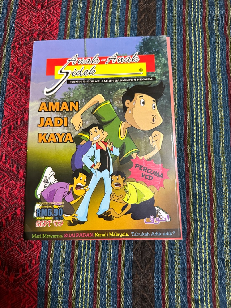 KOMIK ANAK-ANAK SIDEK, Hobbies & Toys, Books & Magazines, Comics & Manga on Carousell