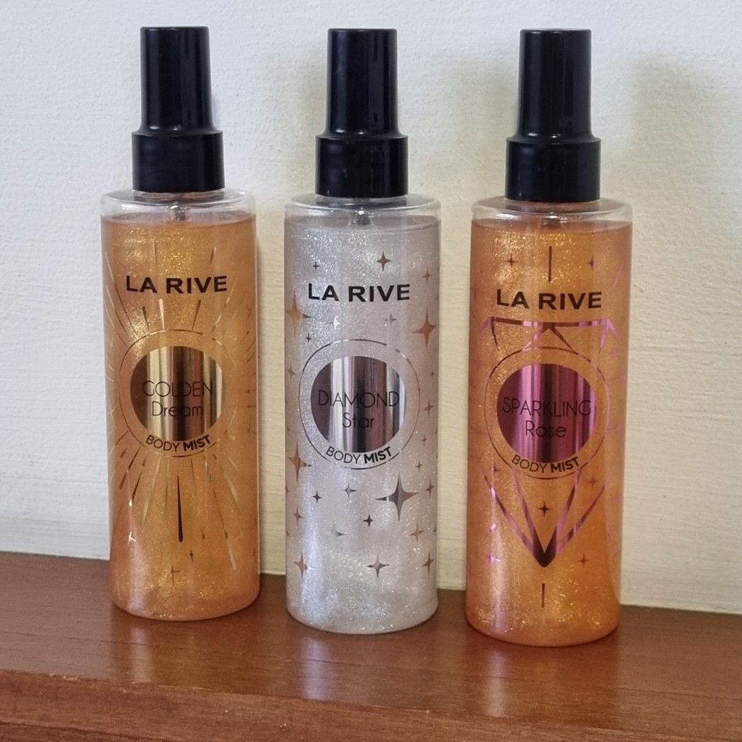 La Rive sparkling body mist 200ml, Beauty & Personal Care, Fragrance ...