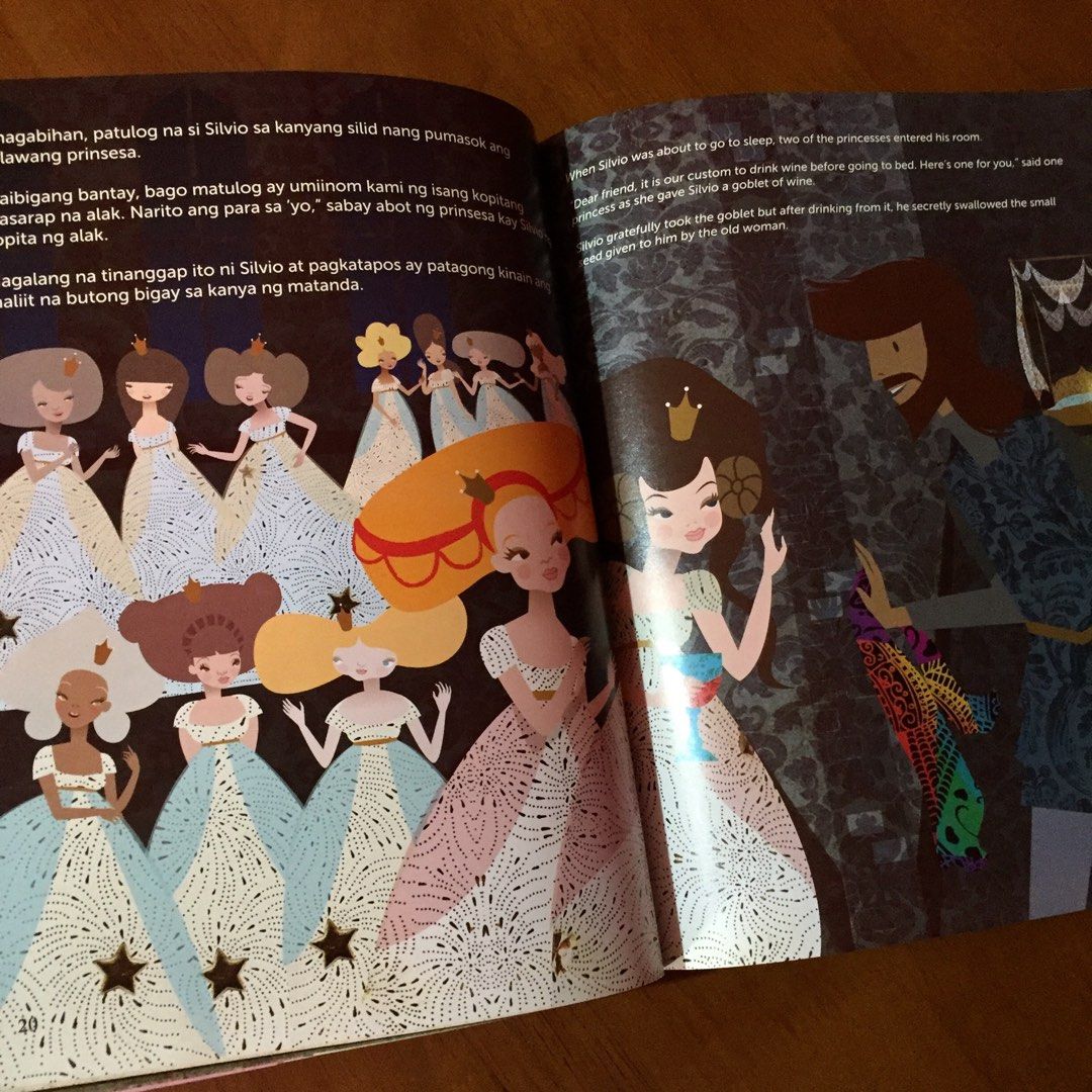 Labindalawang Masasayang Princess / Twelve Dancing Princesses Retold by ...