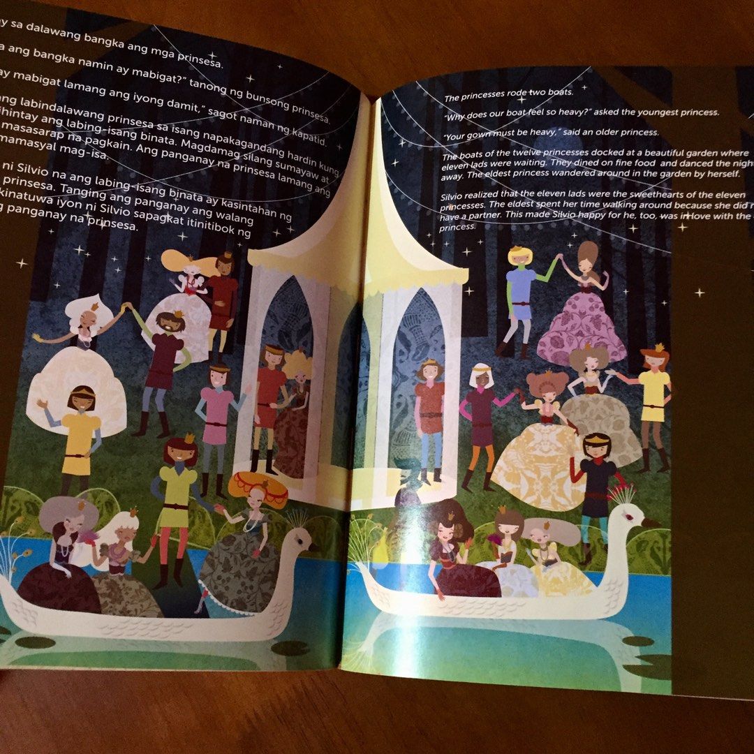 Labindalawang Masasayang Princess / Twelve Dancing Princesses Retold by ...