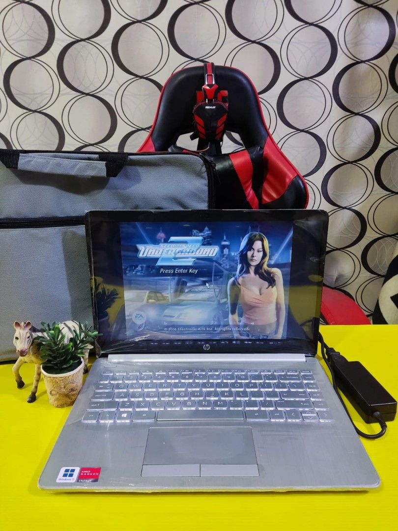 Laptop hp 14 dk007, Elektronik, Komputer, Laptop di Carousell