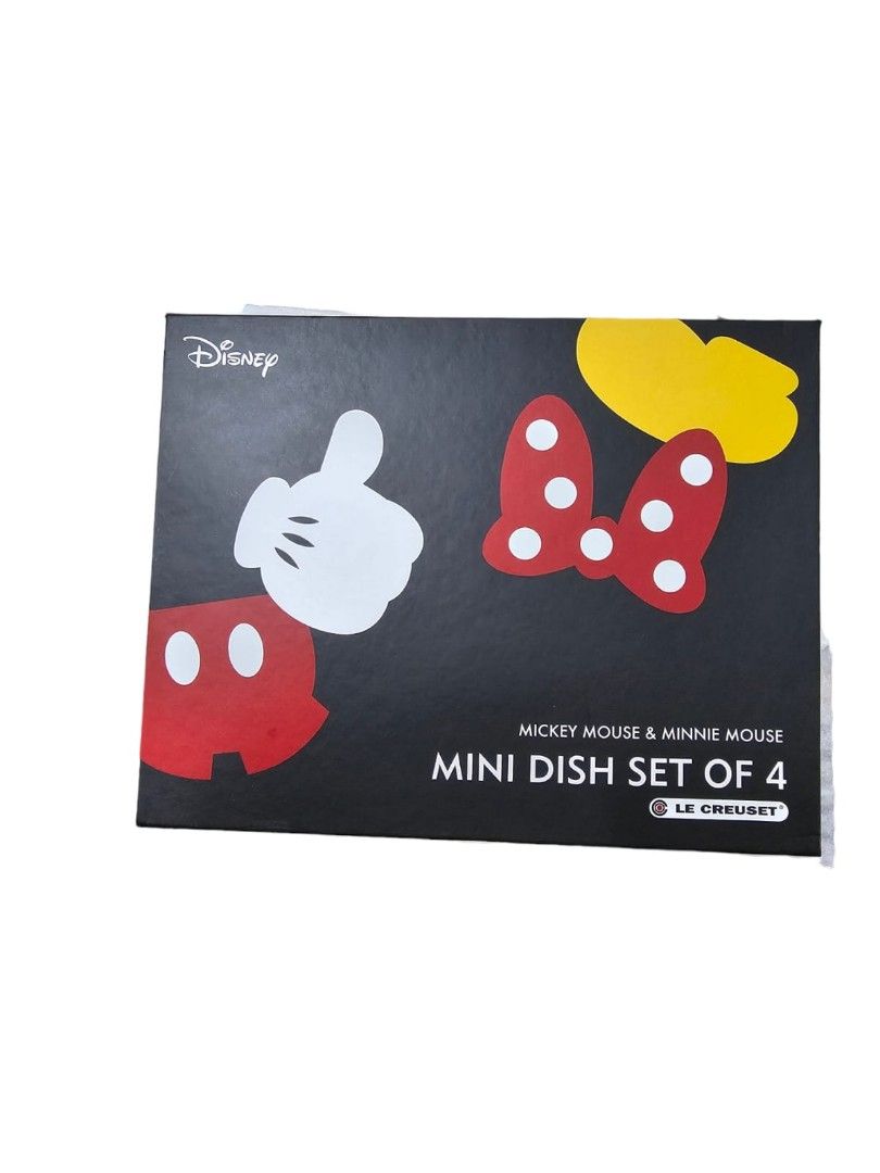 LE CREUSET X Disney Mini Dish Set, Furniture & Home Living, Kitchenware ...