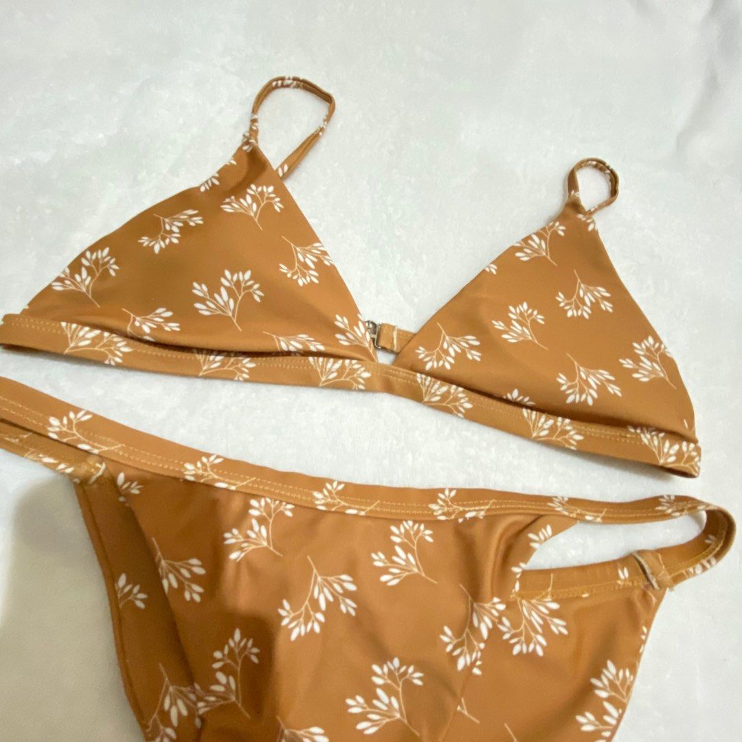 Leaf Bathing Suit, Women's Fashion, Swimwear, Bikinis & Swimsuits on ...