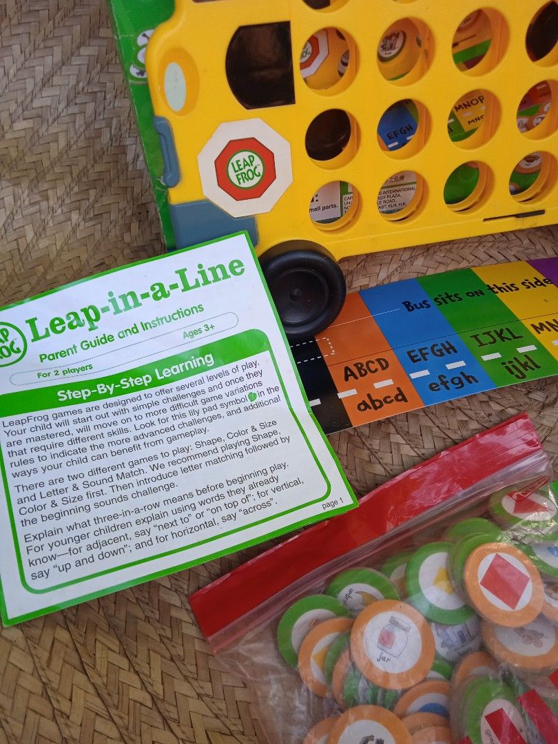 Leapfrog Leap-in-a-Line Board Game, Babies & Kids, Infant Playtime on ...
