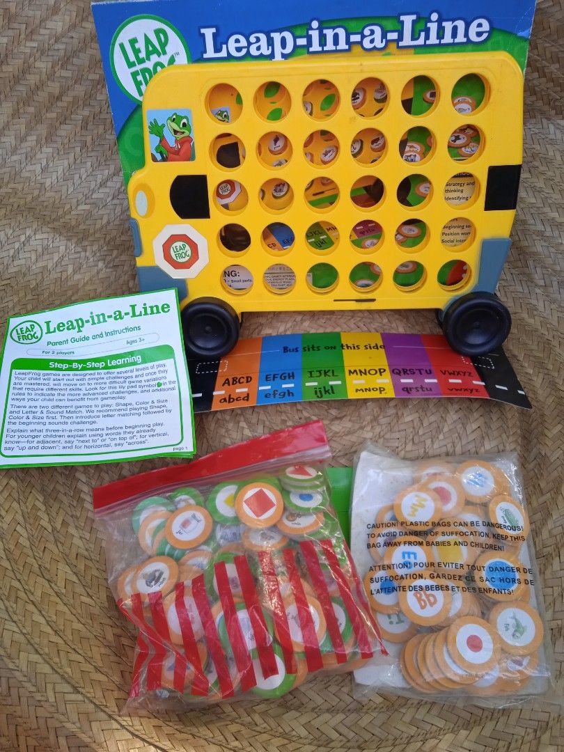 Leapfrog Leap-in-a-Line Board Game, Babies & Kids, Infant Playtime on ...