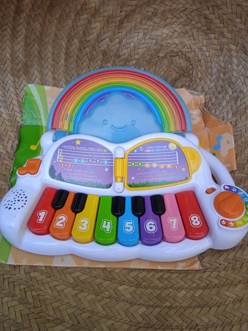 Leapfrog Learn and Groove Rainbow Lights Piano, Babies & Kids, Infant ...