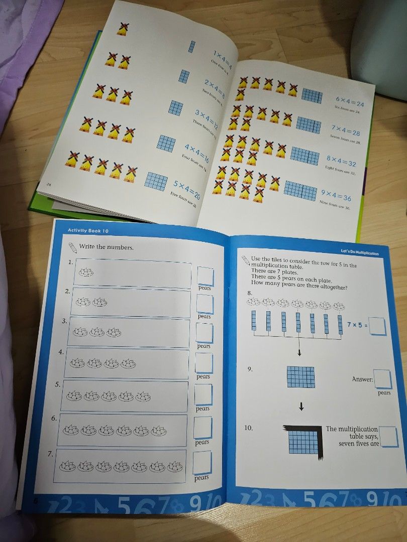 Learning Technologies - Maths books & kit for preschoolers / lower ...