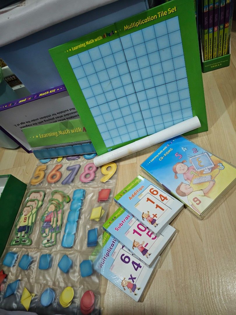 Learning Technologies - Maths books & kit for preschoolers / lower ...