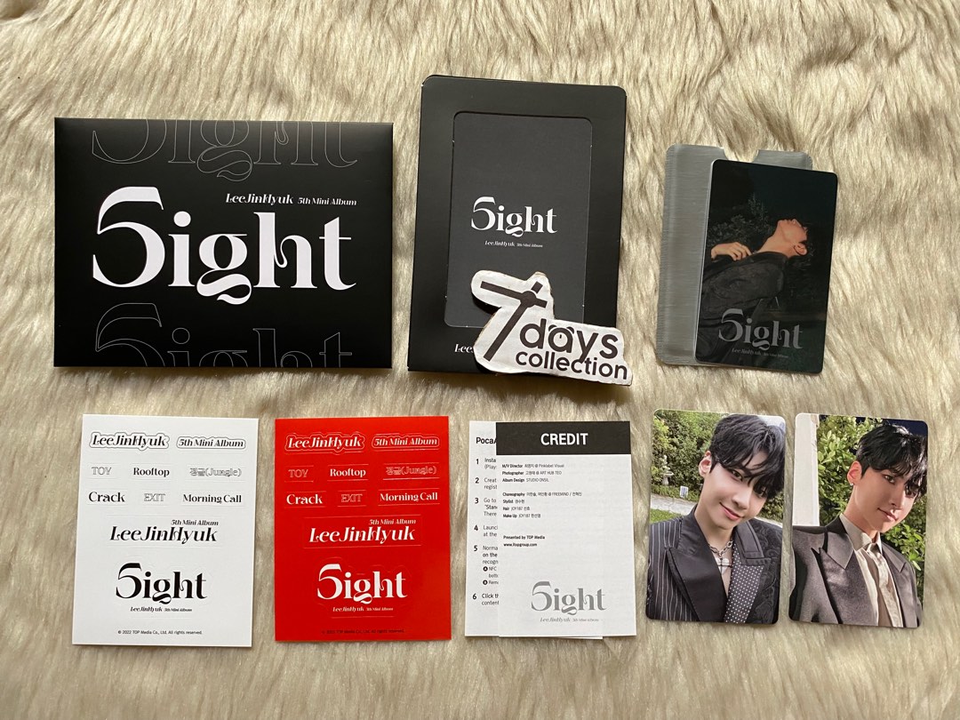 Lee Jin Hyuk 5th Mini Album : 5ight (Poca Album Version) (Unsealed ...