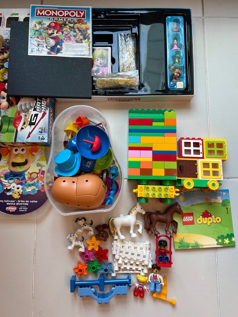 Lego Duplo Monopoly Mario Potato Head Set, Hobbies & Toys, Toys & Games ...