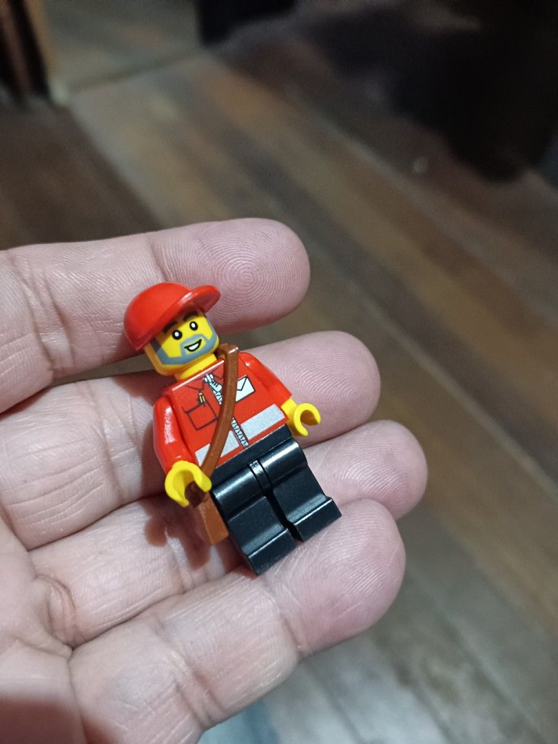 Lego Minifigures mailman, Hobbies & Toys, Toys & Games on Carousell
