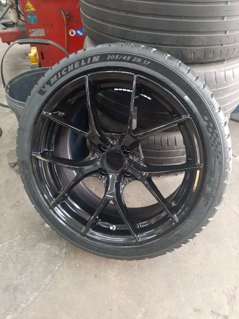 LENSO Jager Dyna Sports Rim 17" inch, Car Accessories, Tyres & Rims on ...