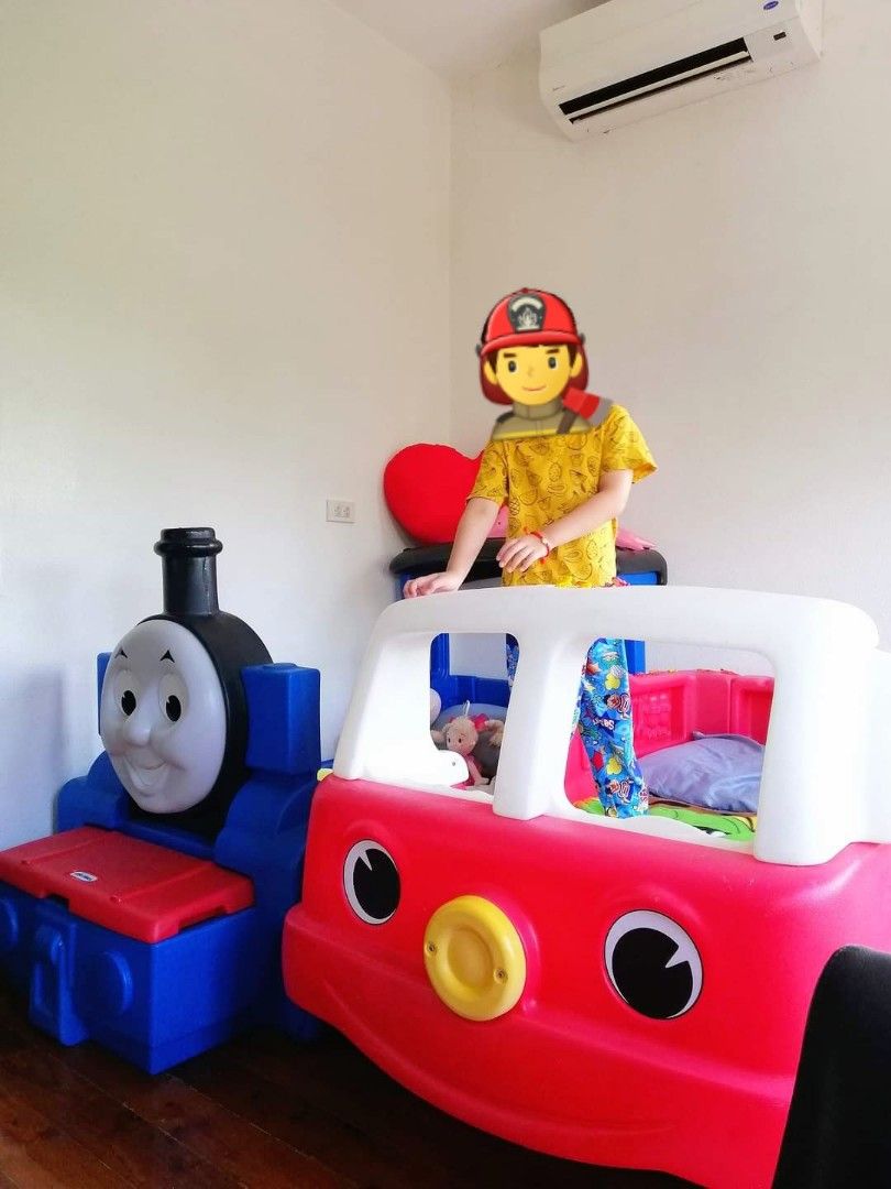 Little Tikes Step2 Firetruck Kids Bed, Babies & Kids, Baby Nursery ...