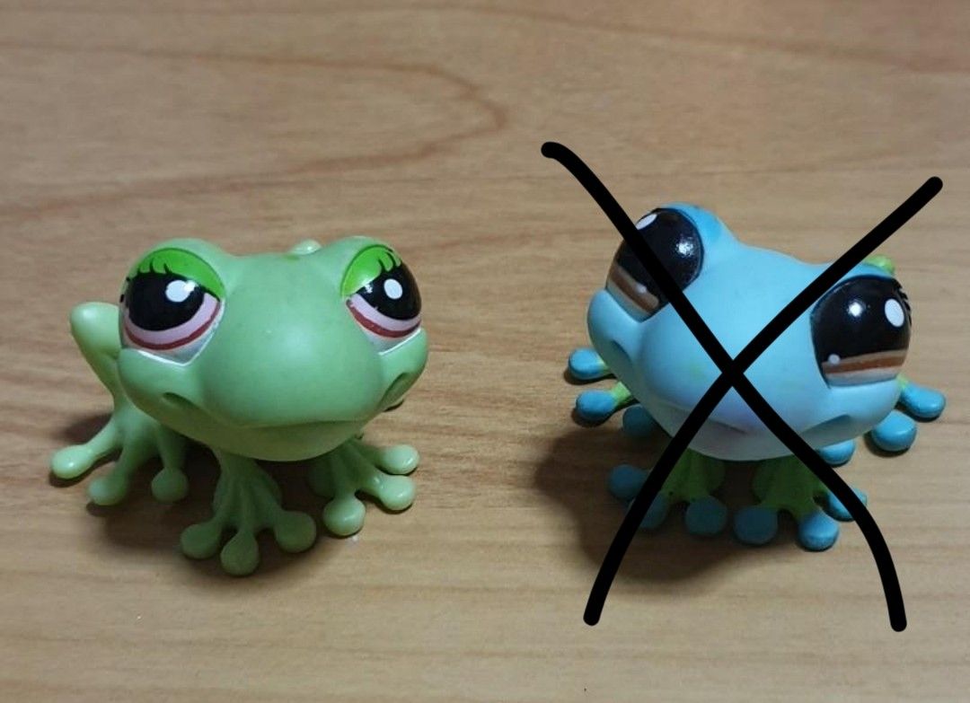 Littlest Pet Shop / lps Frog, Hobbies & Toys, Toys & Games on Carousell